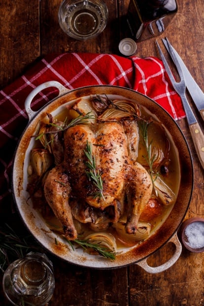 Easy Tuscan roast chicken - Simply Delicious