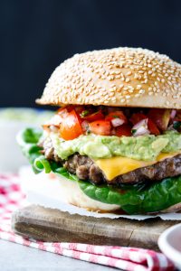 Mexican burgers - Simply Delicious