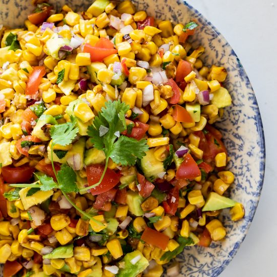 Easy Corn Salsa - Simply Delicious