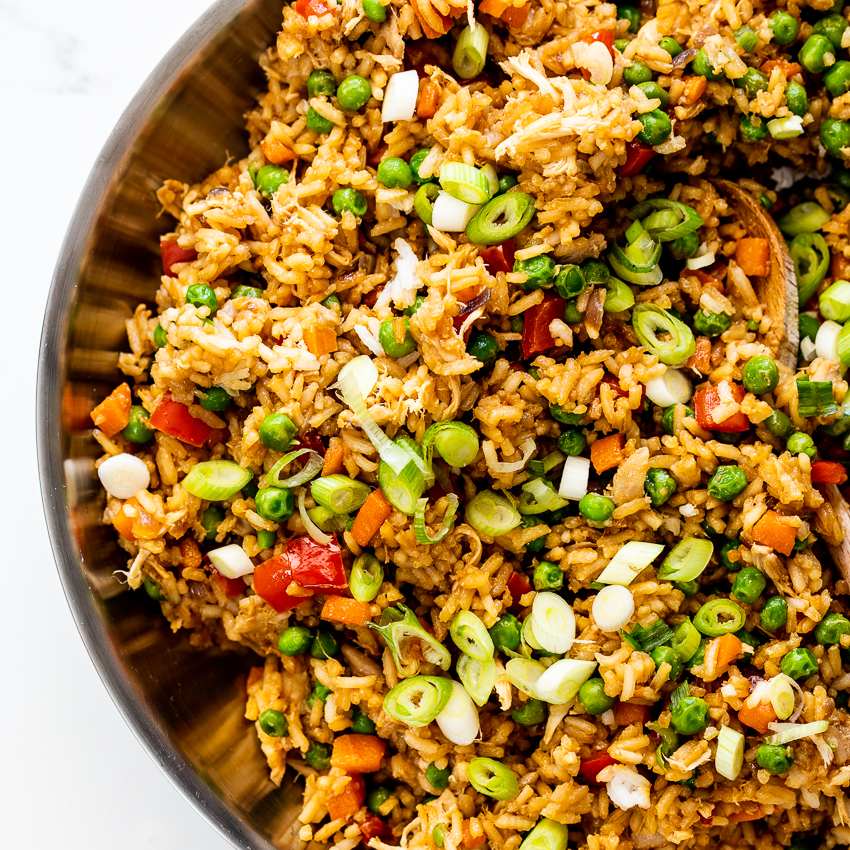 Easy Rotisserie Chicken Fried Rice Simply Delicious Easy Rotisserie Chicken Fried Rice Simply Delicious