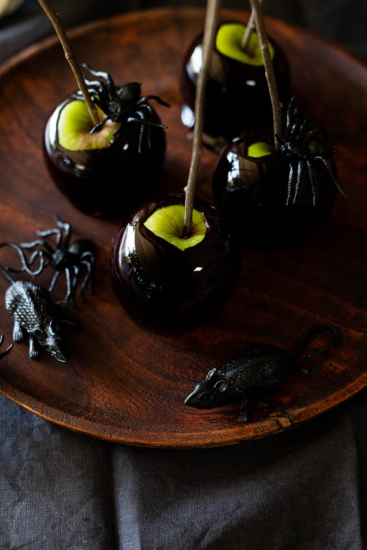Poison Toffee Apples for Halloween - Simply Delicious