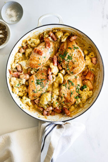 Creamy Cauliflower Chicken - Simply Delicious
