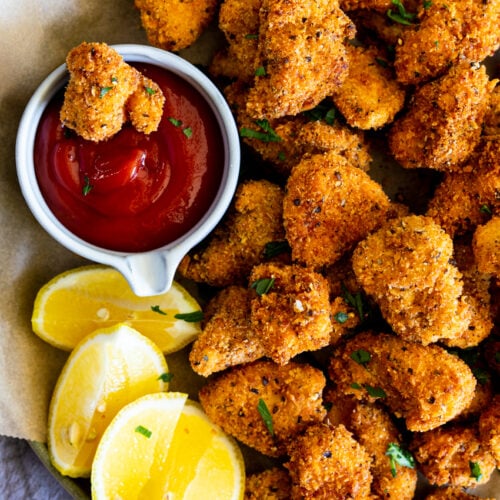 Crispy chicken pops - Simply Delicious