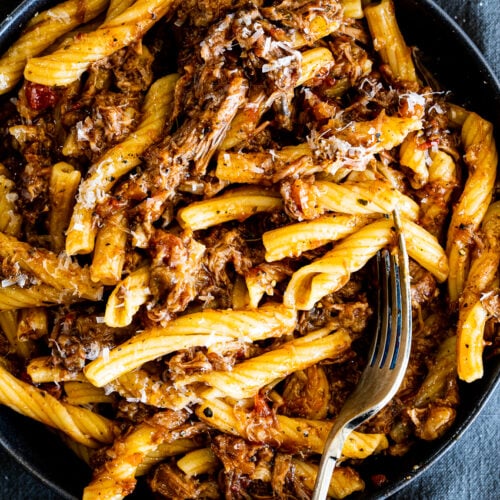 Oxtail Ragu Sauce with Pasta - Simply Delicious