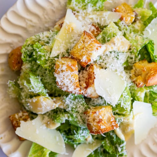 Homemade Caesar Salad - Simply Delicious