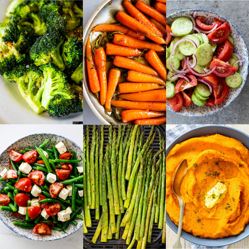 90 Vegetable Side Dishes - Simply Delicious
