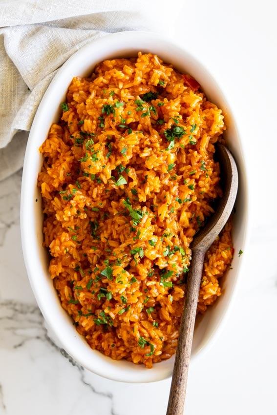 Instant Pot Spanish Rice - Simply Delicious - Smile Savvy Recipes
