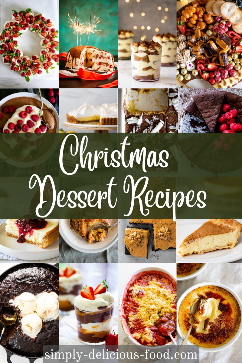 Christmas Dessert Recipes - Simply Delicious