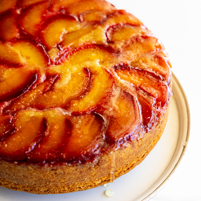 Plum Upside Down Cake Simply Delicious