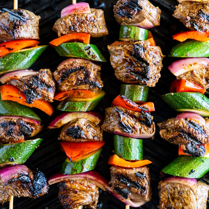 Easy Steak Kebabs - Simply Delicious - Smile Savvy Recipes